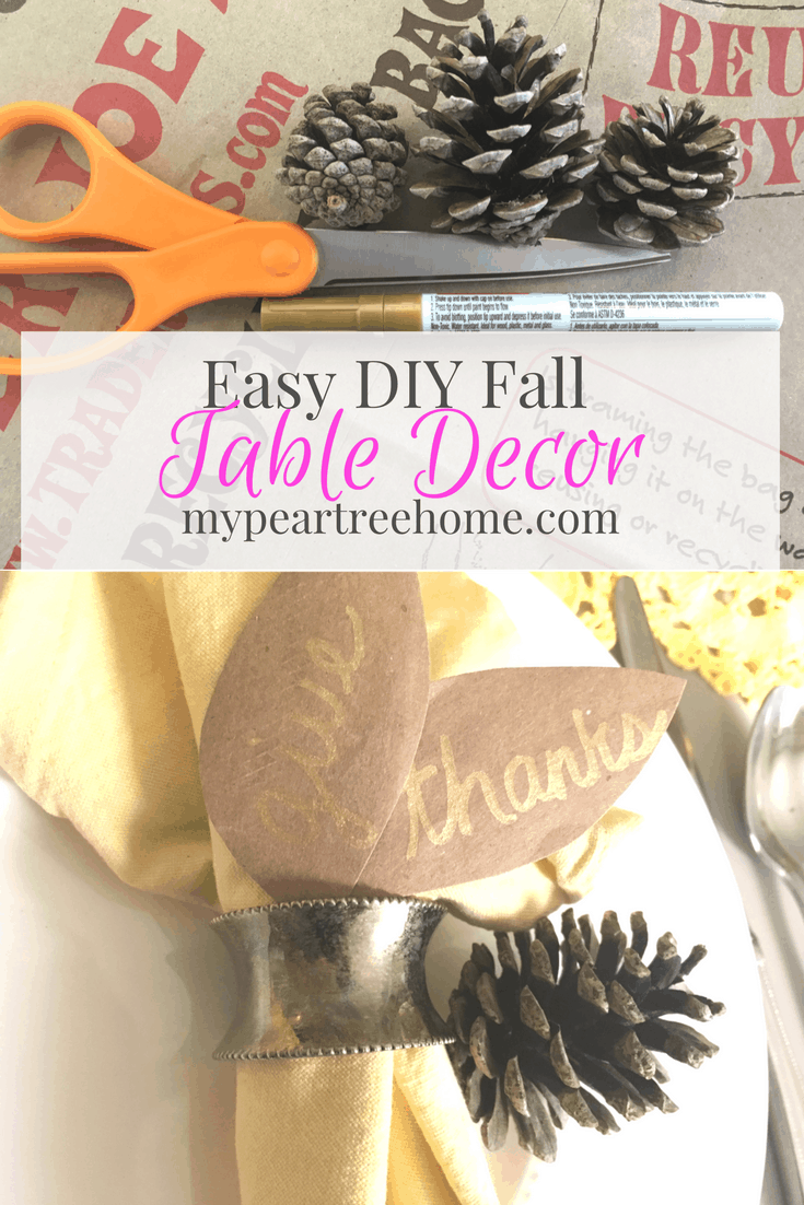 Fall Dining Room Table Decor My Pear Tree Home